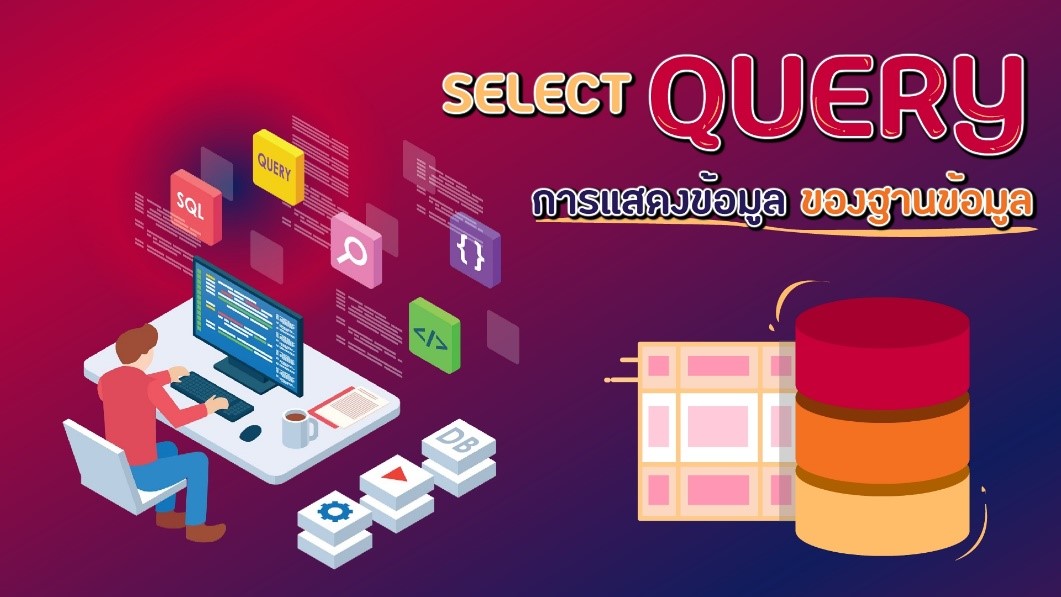 Select Query การแสดงข้อมูลของฐานข้อมูล